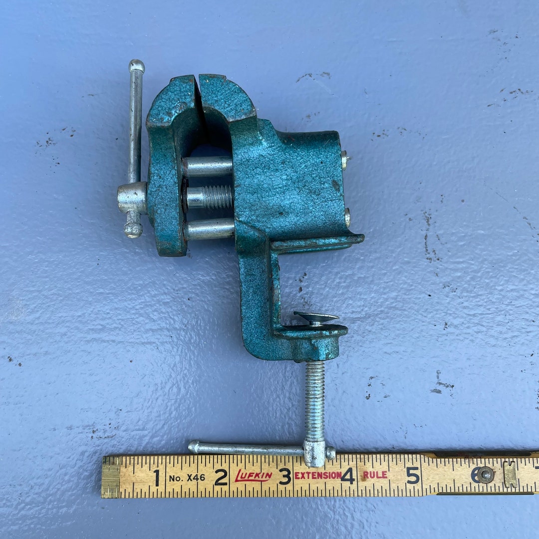 2" Vise Bench Clamp 2 Guide Bars in Working Condition. - Etsy