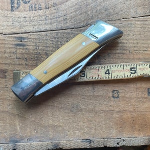 IXL Schrade Wostenholm Sheffield England SW01 Lockback 1 Blade Pocket ...