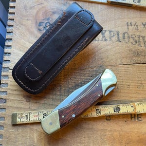 Schrade USA LB7 Model Lockback 1 Blade Pocket Knife W/ Sheath - Etsy