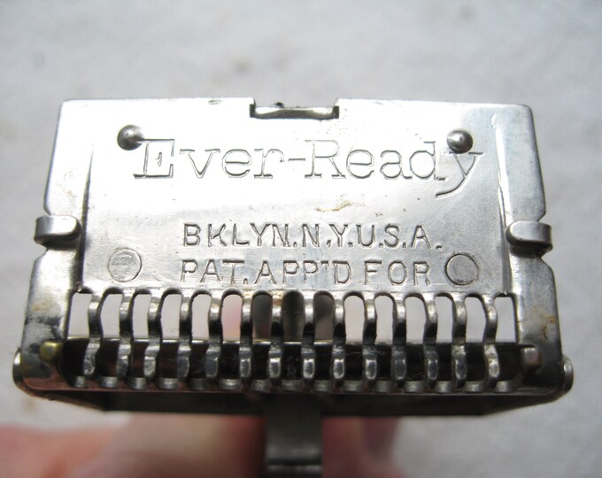 Vintage Ever-ready Brooklyn NY Nickel Plated Brass Safety Razor - Etsy