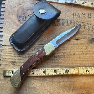 Schrade USA LB7 Model Lockback 1 Blade Pocket Knife W/ Sheath - Etsy