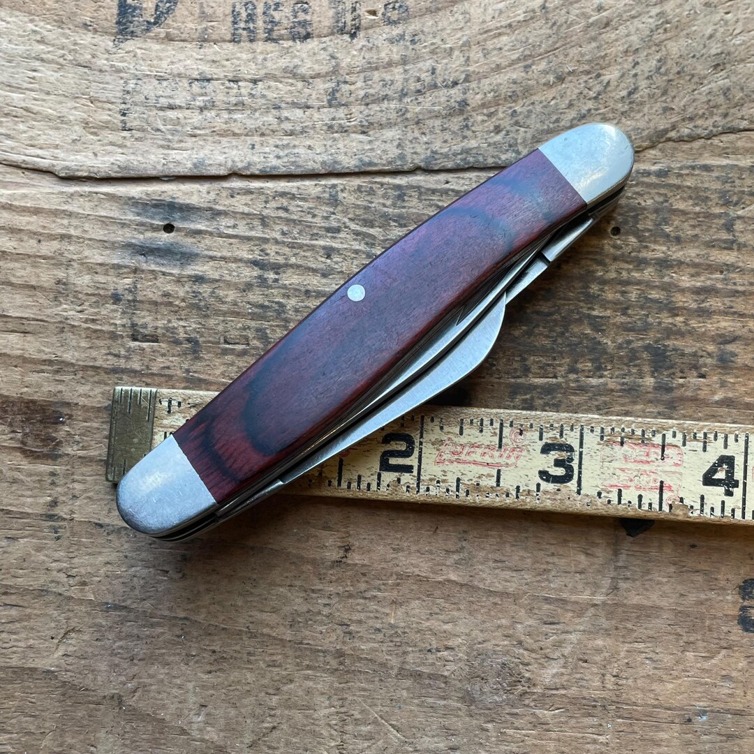 Bear MGC USA Stockman 3 Blade Pocket Knife - Etsy