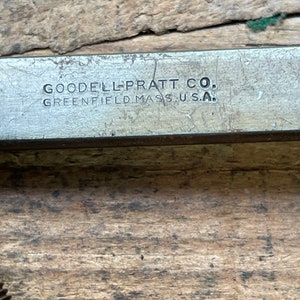 Vintage Goodell Pratt Co Greenfield Mass USA 9 1/4" Capacity Dividers ...