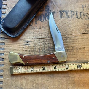 Schrade USA LB7 Model Lockback 1 Blade Pocket Knife W/ Sheath - Etsy