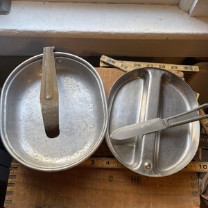 Vintage Military Mess Kit WW1, 1918 WS CO W/ Knife - Etsy