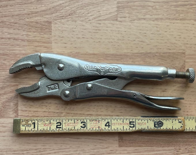 Vintage Vise Grip USA 7WR 7" Locking Pliers as New. - Etsy