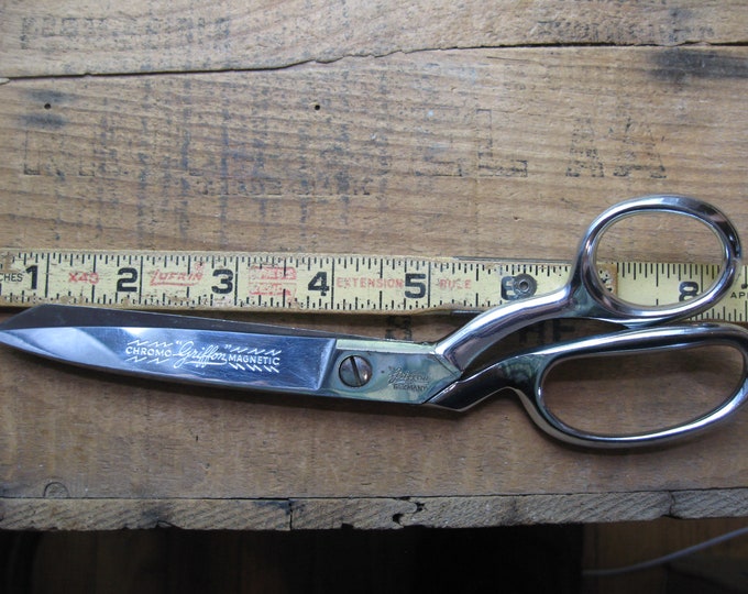 Vintage Griffon Germany Chromo Magnetic Model 9138 Scissors 8" Size - Etsy