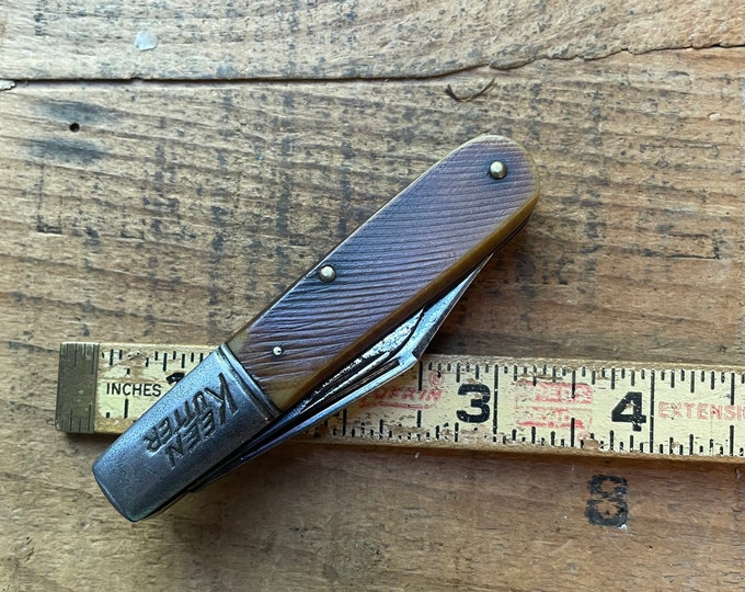 Vintage Keen Kutter USA 1940-60 Model 783 Sawcut Bone Barlow 2 Blade ...