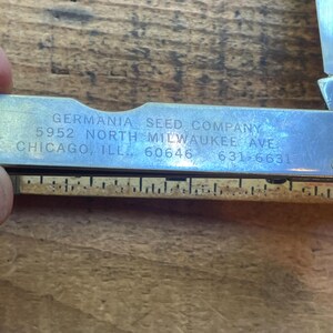 Vintage Imperial USA Germania Seed Co Stainless Jack 1 Blade Pocket ...