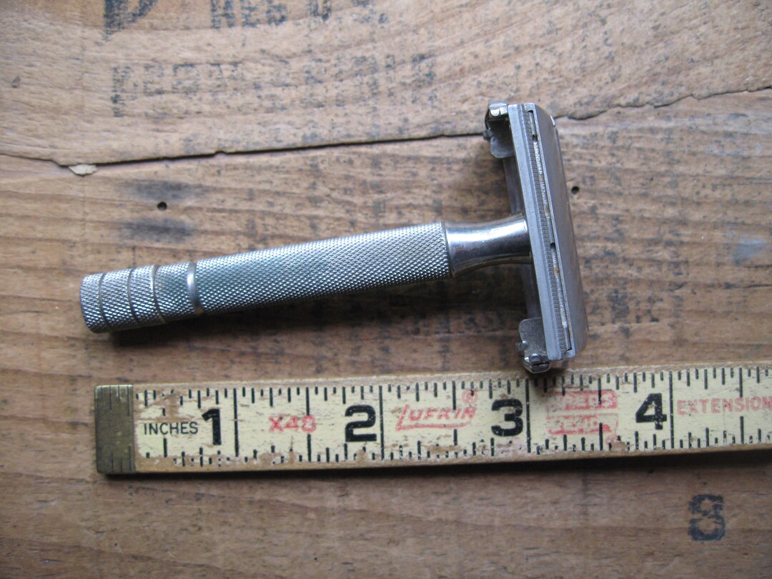 Vintage Double Edged Gillette Safety Razor No Date Code USA - Etsy