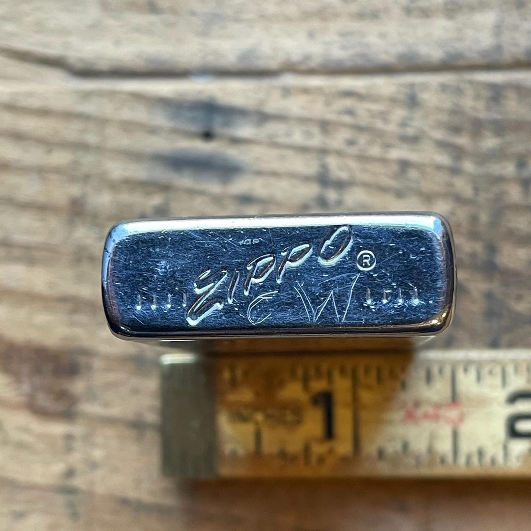 Vintage 1966 Zippo Slim Lighter Bradford PA USA - Etsy