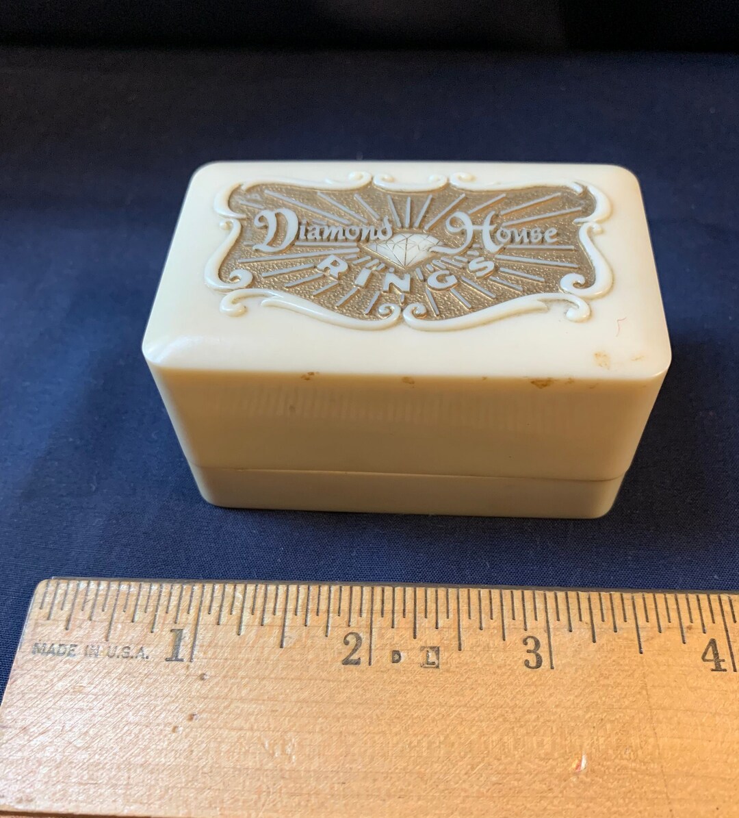 Old Antique ART DECO Presentation Celluloid Ring Box - Etsy