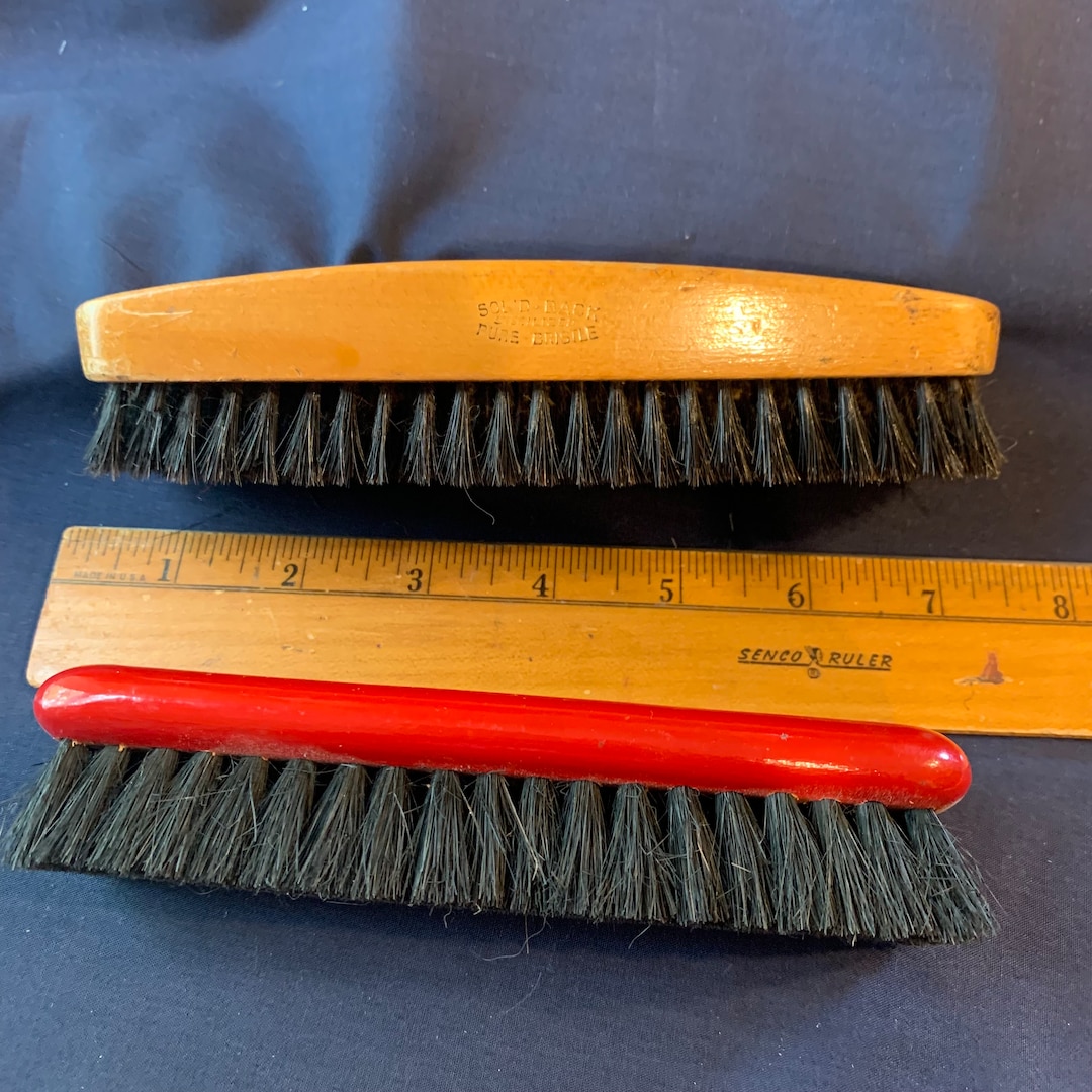 Vintage Natural Bristle Clothes Brush Lot - Etsy