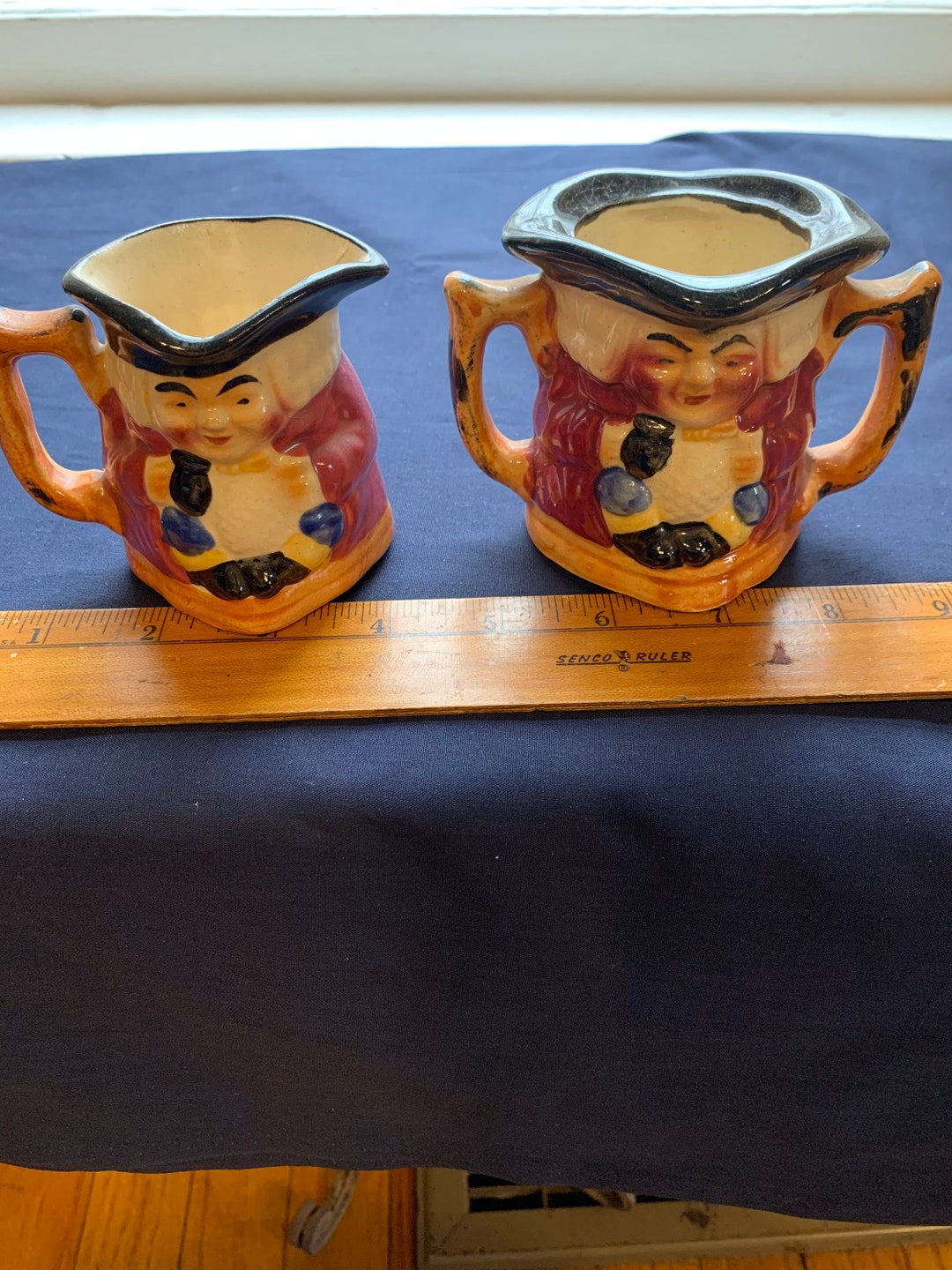 TOBY Cup Sugar and Creamer Set - Etsy