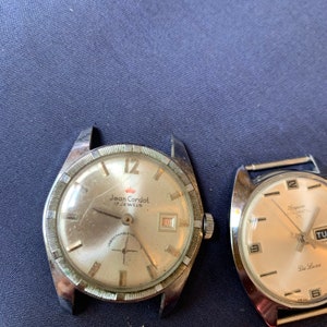 Vintage Longune and Jean Cardot Watch Lot - Etsy