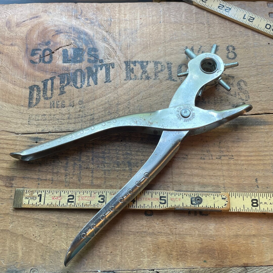 Vintage Leather Punch Tool General HDW NY England No 72 Nice Condition ...