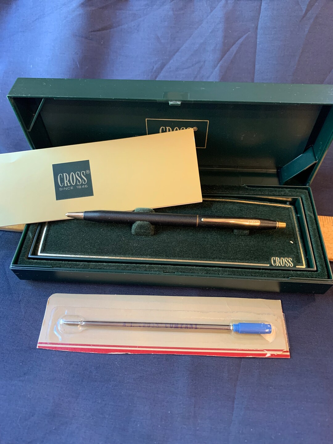 Vintage CROSS Pen in Box - Etsy