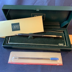 Vintage CROSS Pen in Box - Etsy