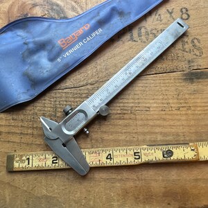Vernier Caliper, Bayard Steel Machinist Measurement Tool - Etsy