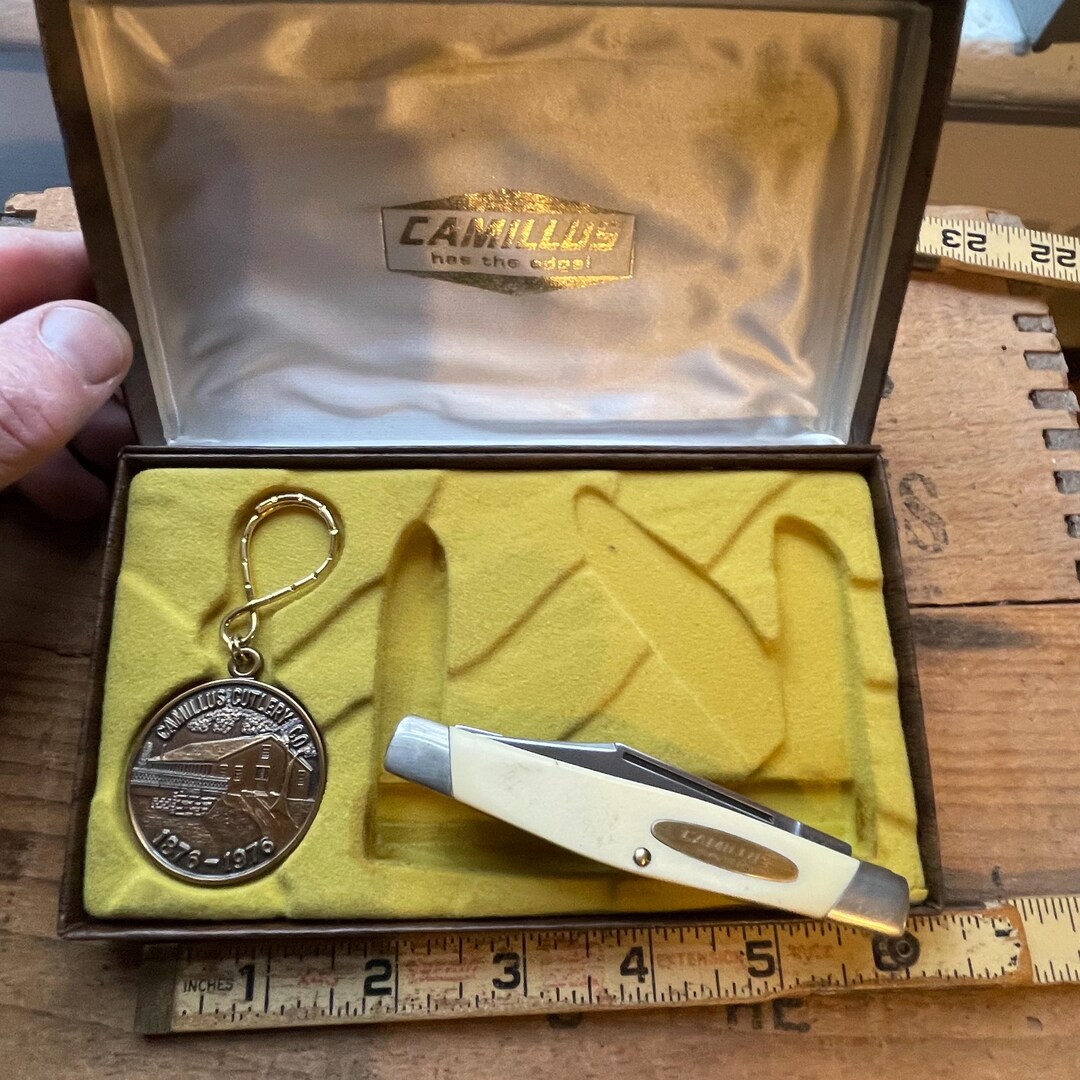Camillus New York USA 1976 Model 200 Limited Stockman 3 Blade Pocket ...
