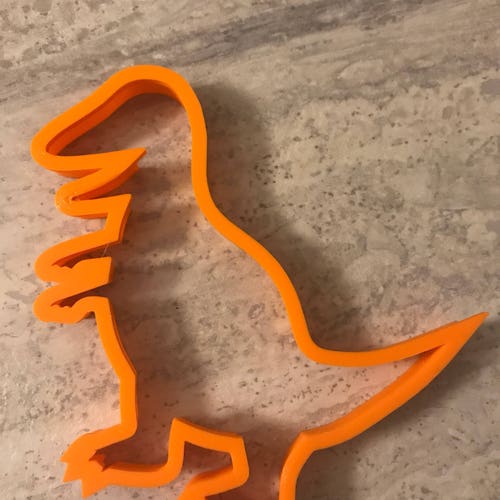 T Rex Cookie Cutter Dinosaur Cookie Cutter - Etsy