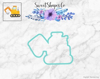 Excavator Cookie Cutter | Etsy