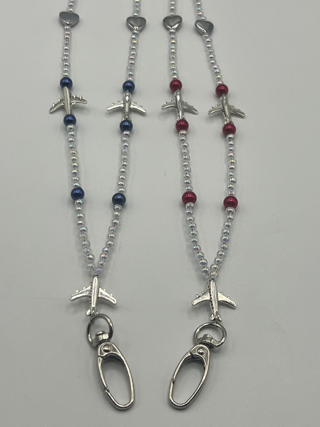 Spectacular Airplane Lanyard With Chain Piece. - Etsy