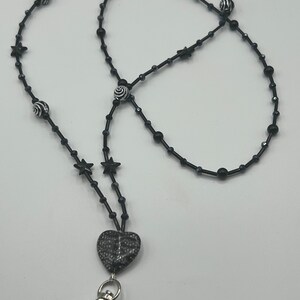 Black Gothic Inspired Lanyard - Etsy