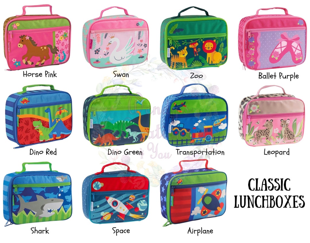 Personalized Insulated Classic Lunch Box | Stephen Joseph Lunch Box ...