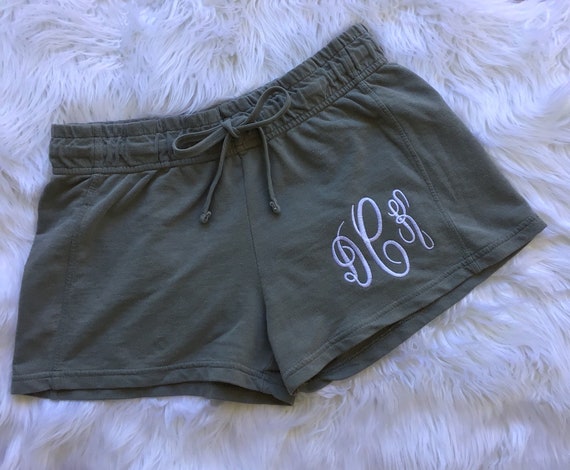 Personalized Comfort Colors Shorts Monogrammed Comfort Color | Etsy
