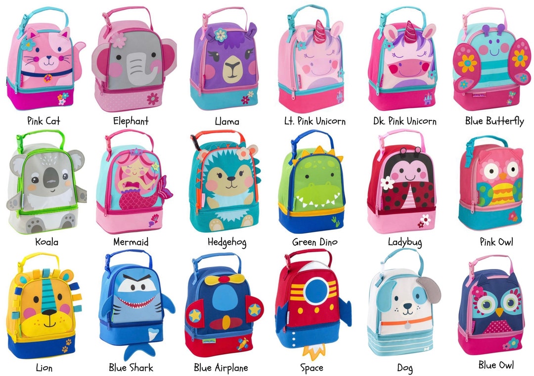 Personalized Insulated Lunch Pals | Stephen Joseph Lunch Pals | Kid’s ...