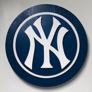 NY Yankees Wooden Sign - Etsy