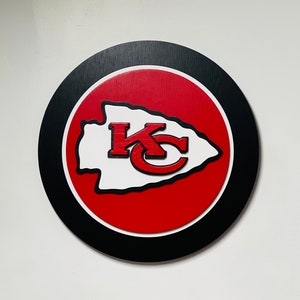 Kansas City Chiefs Wooden Sign - Etsy