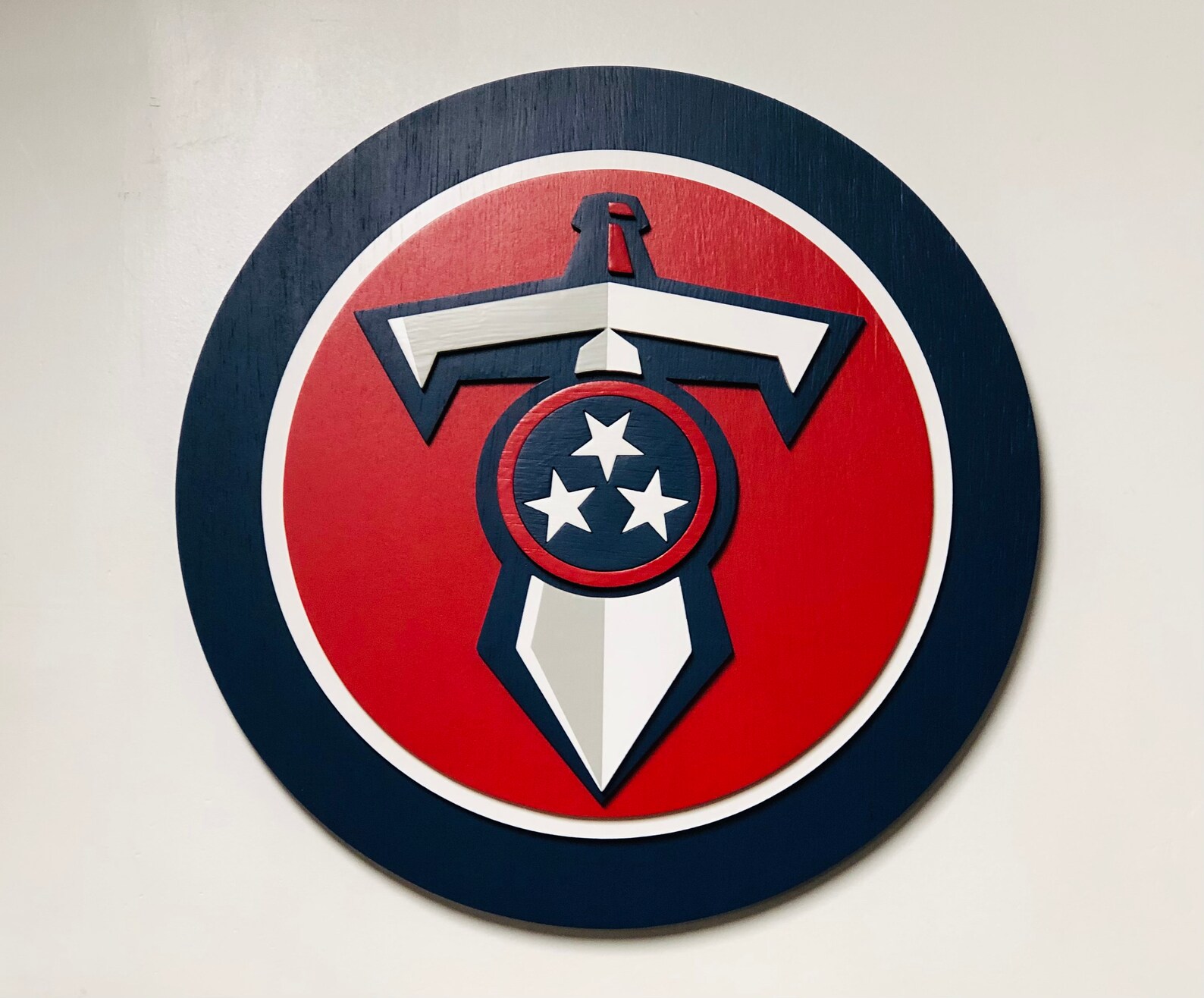 Tennessee Titans T Sword Wooden Sign | Etsy