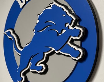 Detroit Lions Sign - Etsy