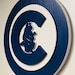 3D Chicago Cubs Wooden Logo Cubnation Series 4 of 6 Collect - Etsy