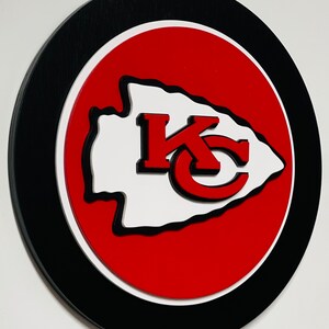 Kansas City Chiefs Wooden Sign - Etsy