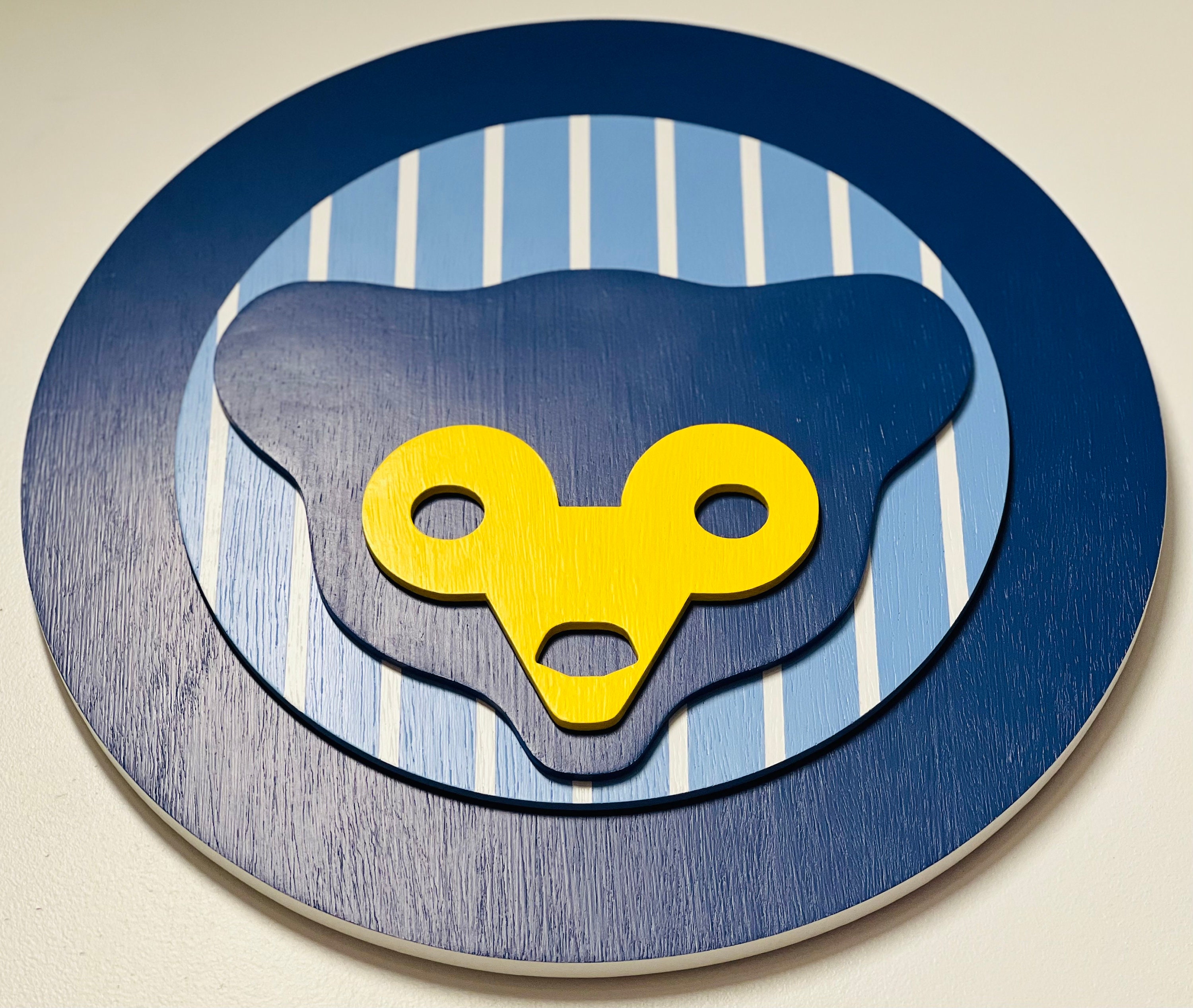 3D Chicago Cubs Wooden Logo Cubnation Series 5 of 6 Collect - Etsy