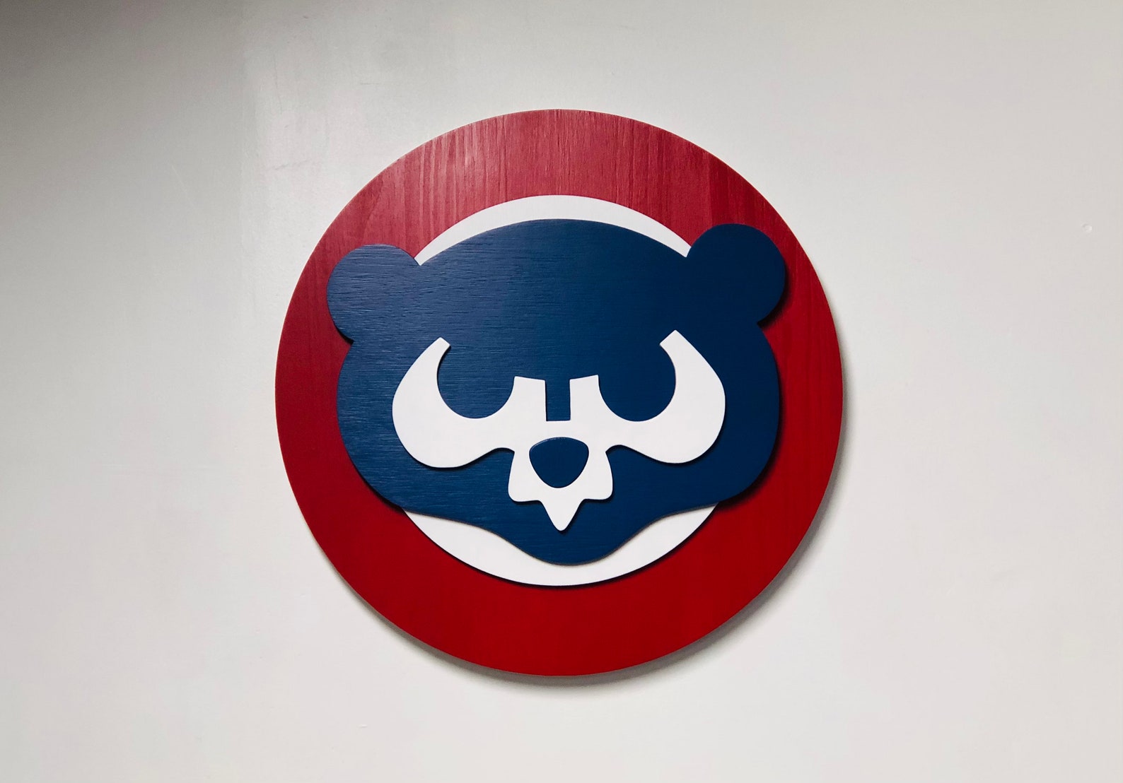 3D Vintage Chicago Cubs Wooden Logo Cubnation Series 2 of 6 | Etsy