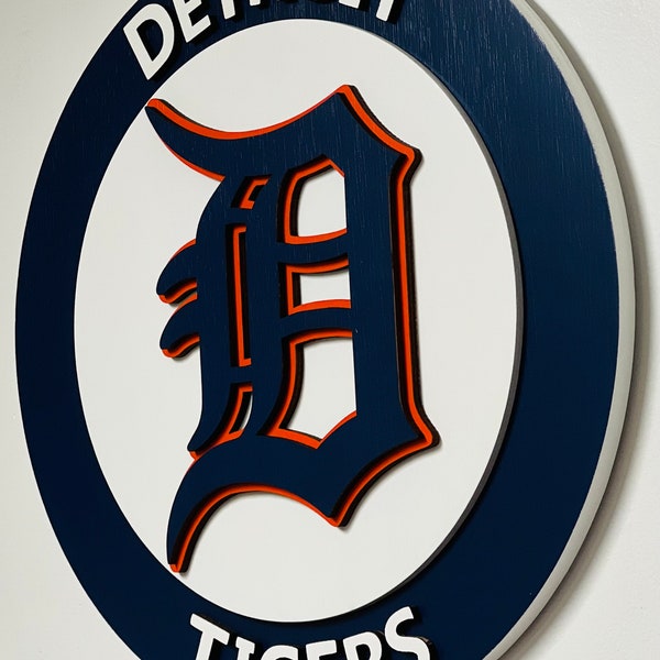 Detroit Tigers Sign - Etsy