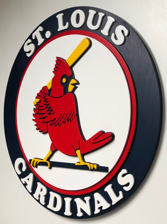 Wall Hangings Wall Décor St Louis Cardinals Sluggerbird Wooden Sign ...