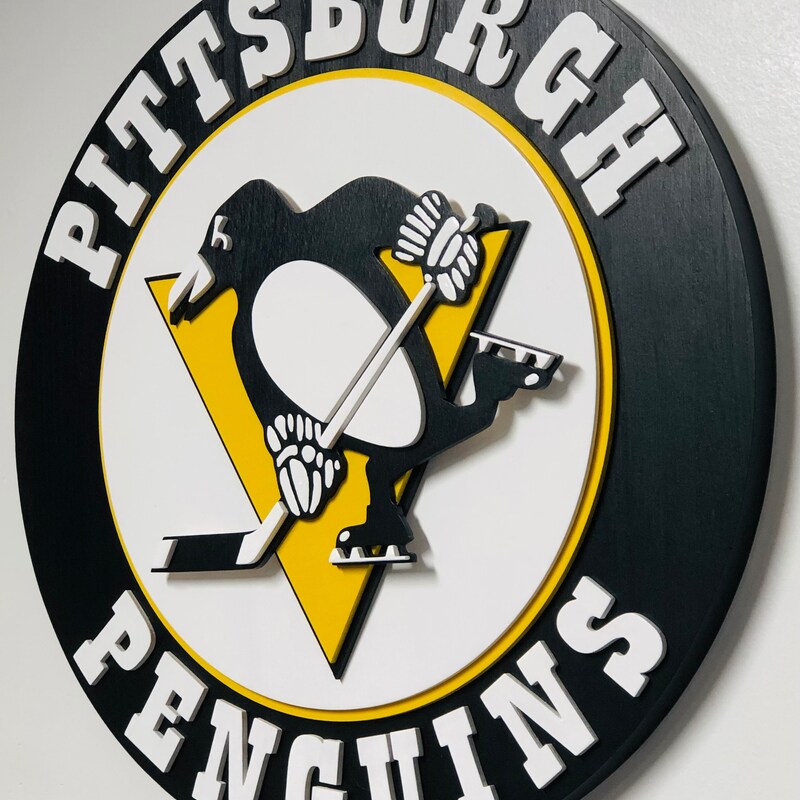 Pittsburgh Penguins Svg - Etsy