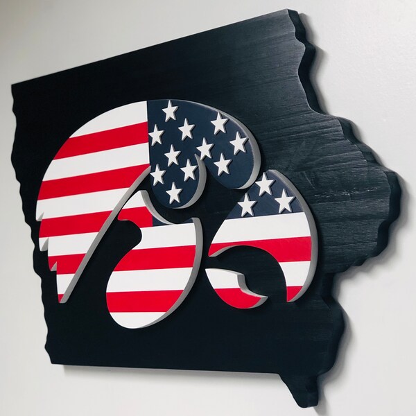 Iowa Hawkeye Sign - Etsy
