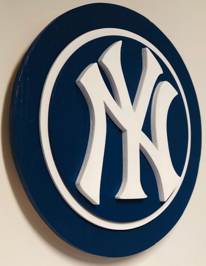 NY Yankees Wooden Sign | Etsy