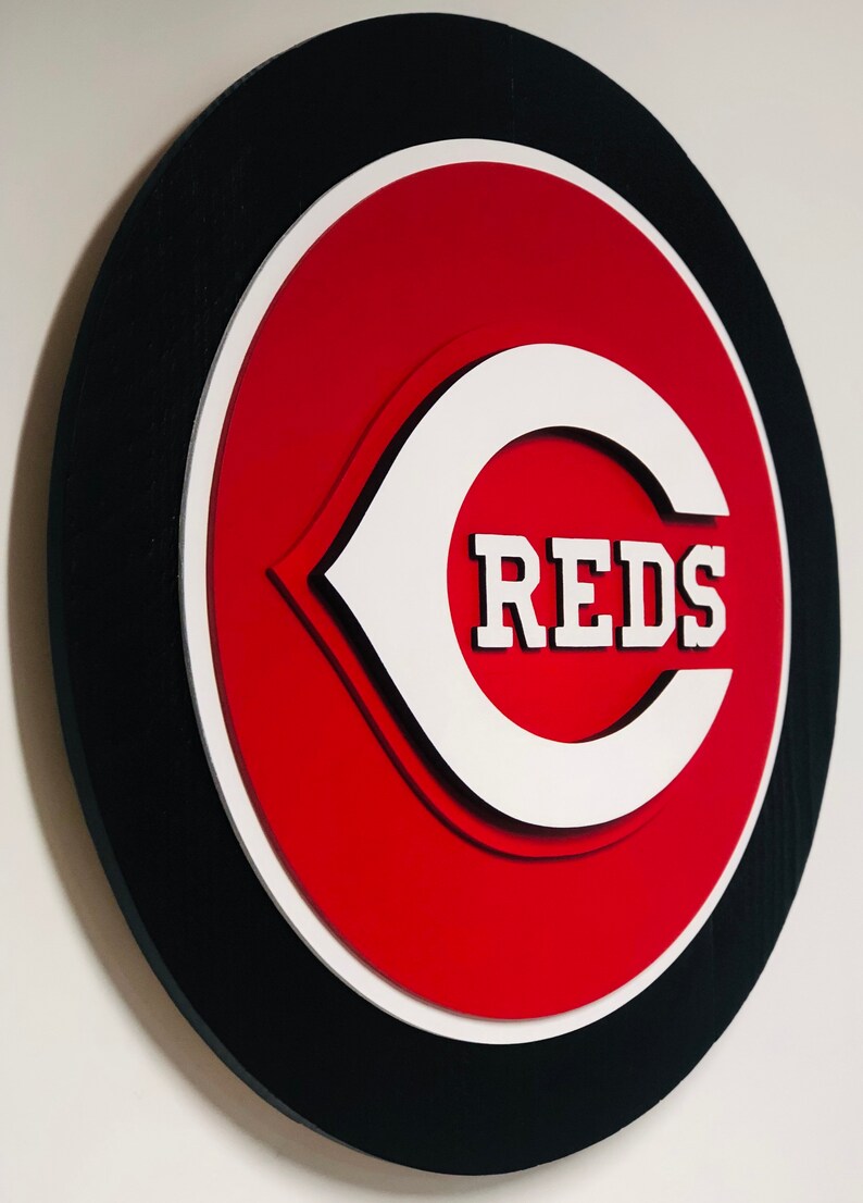 Cincinnati Reds Wooden Sign - Etsy