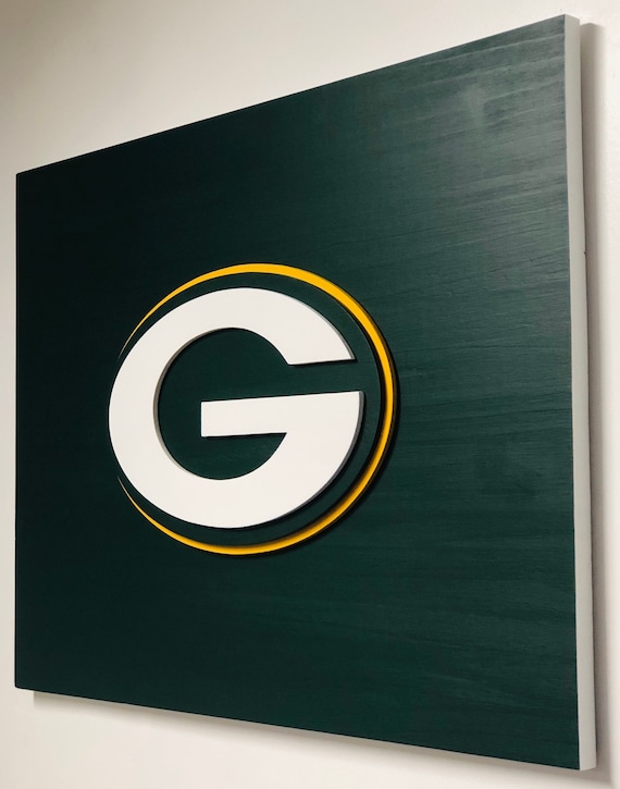 Green Bay Packers Wooden Flag | Etsy