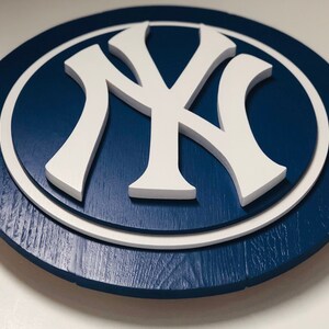 NY Yankees Wooden Sign - Etsy