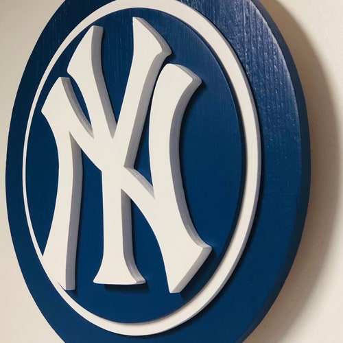 NY Yankees Wooden Sign | Etsy