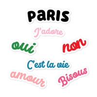 Paris Sticker - Etsy