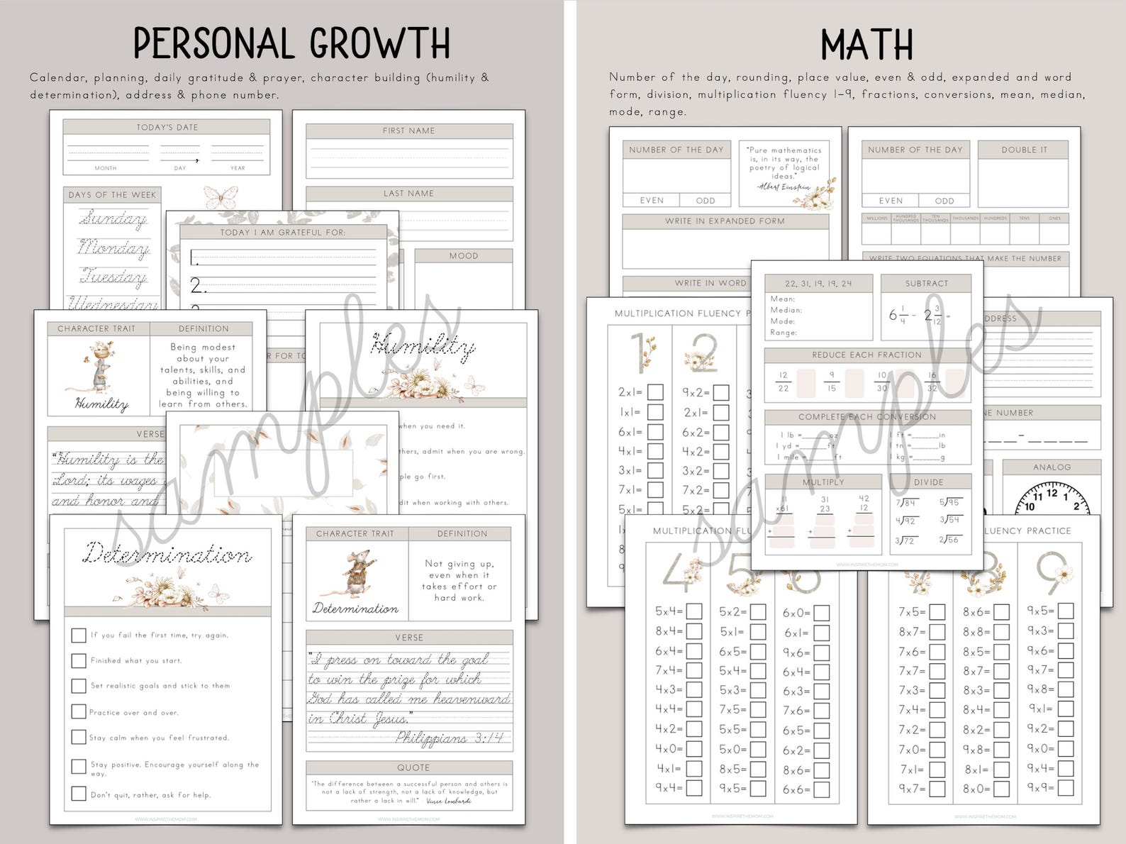 Fourth Grade Morning Menu Pages, Morning Time Basket, Elementary, 4th ...